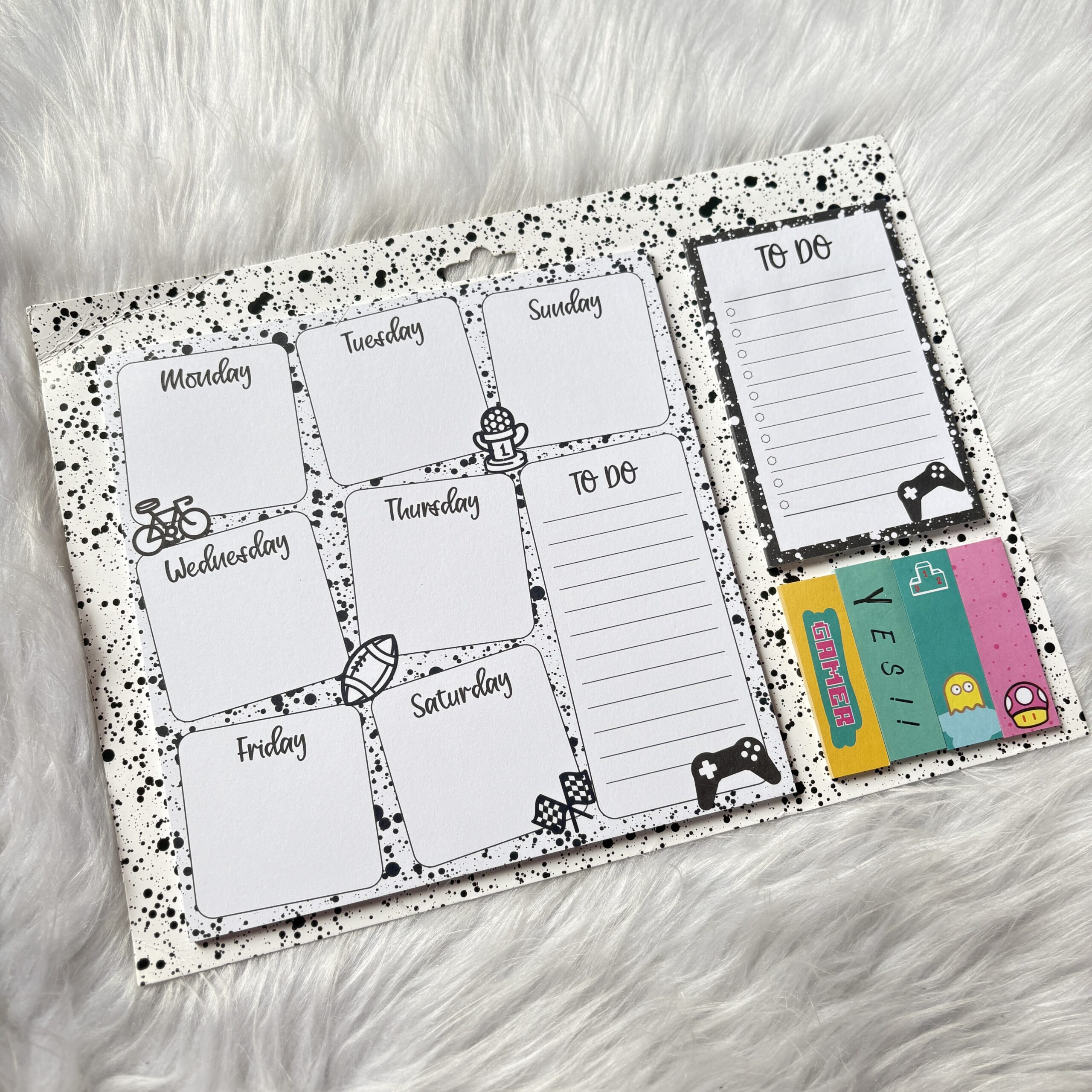 Weekly planner sticky notes premium quality – LetsPropStore