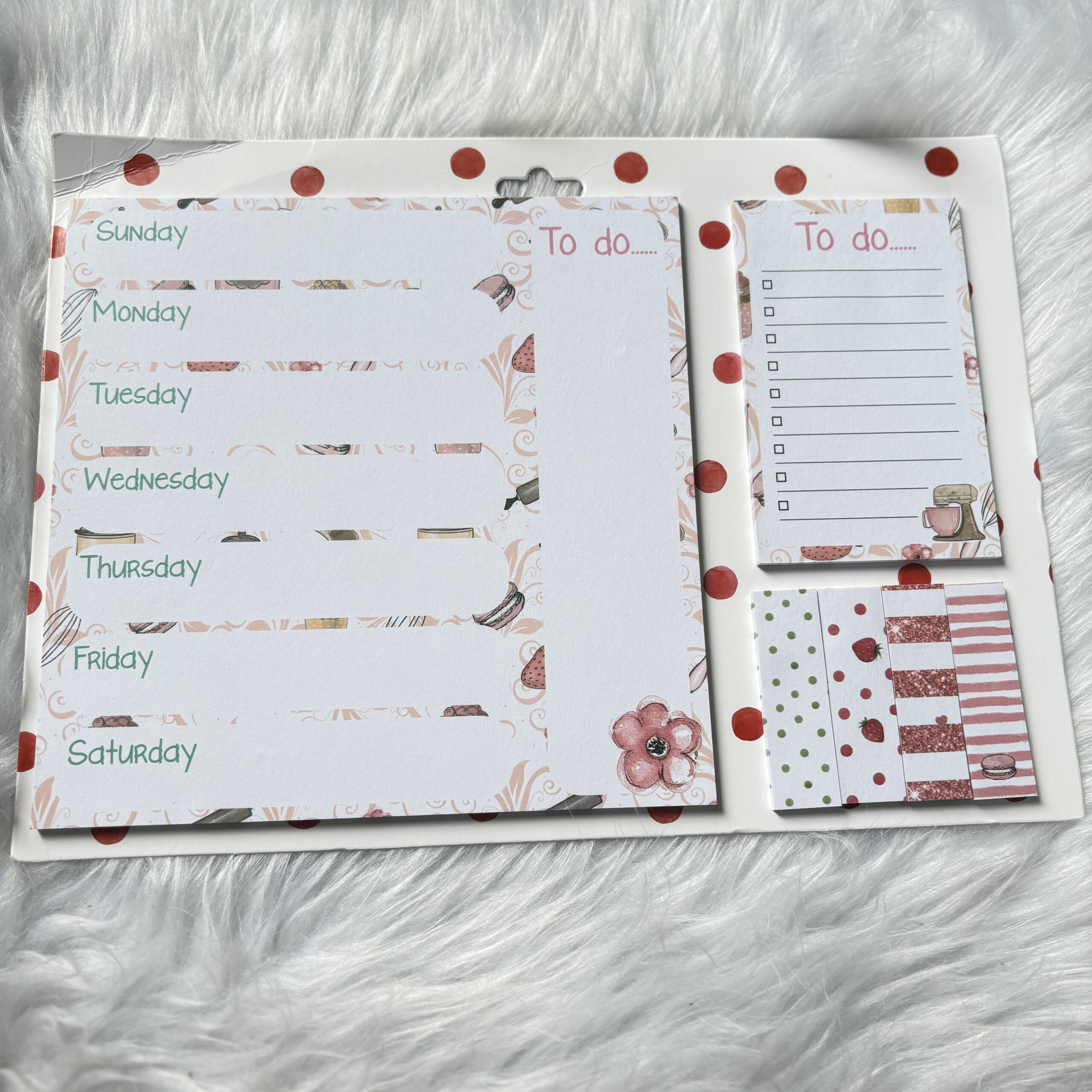Weekly planner sticky notes premium quality – LetsPropStore