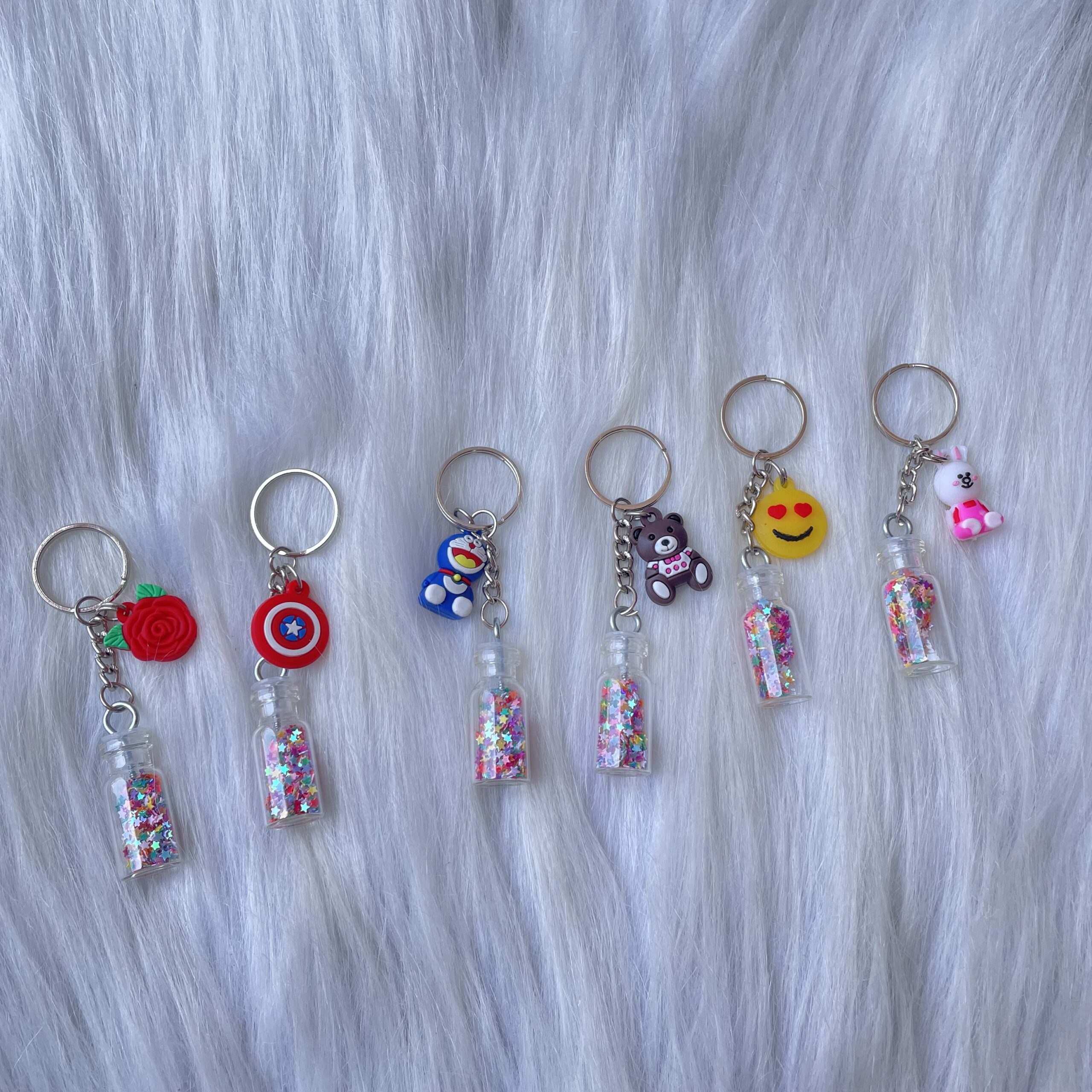 Random bottle charm keychain – LetsPropStore