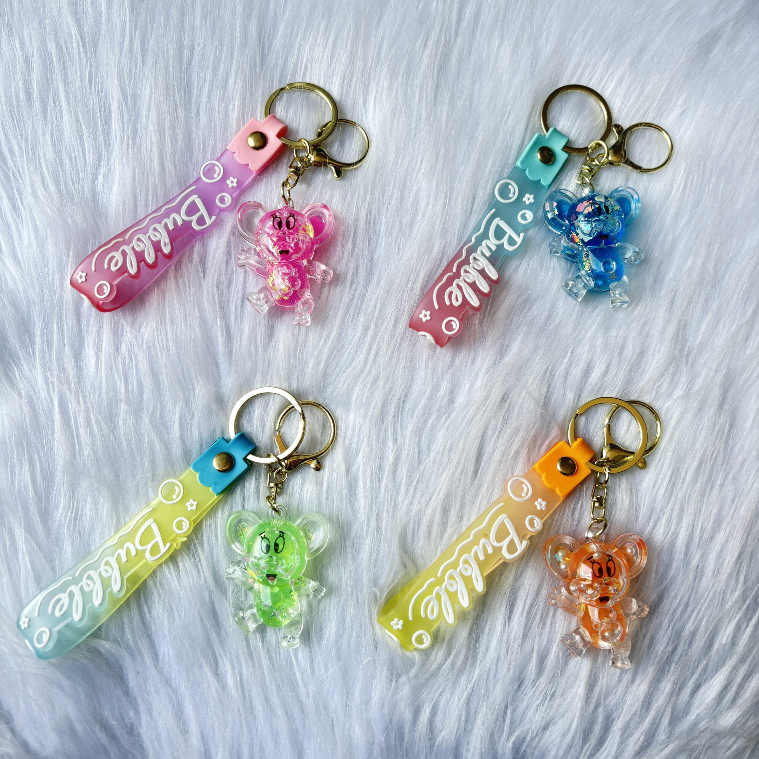 Water Glitter Keychain – LetsPropStore