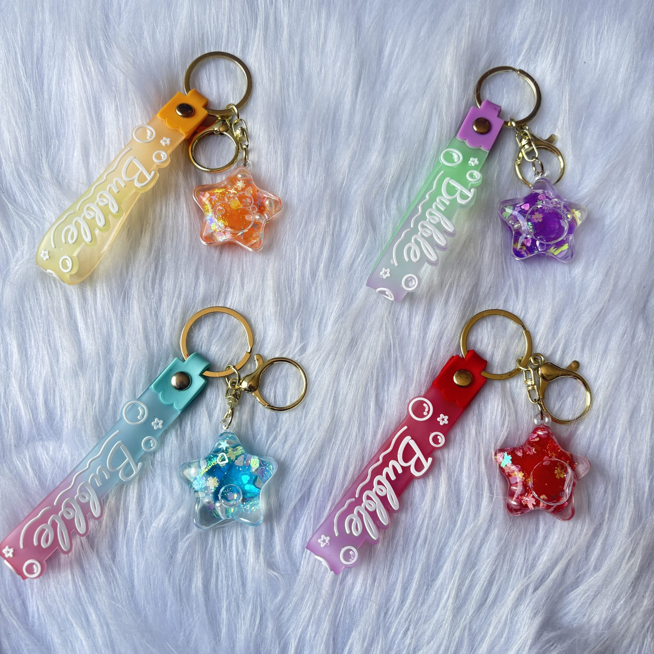 Water Glitter Keychain – LetsPropStore